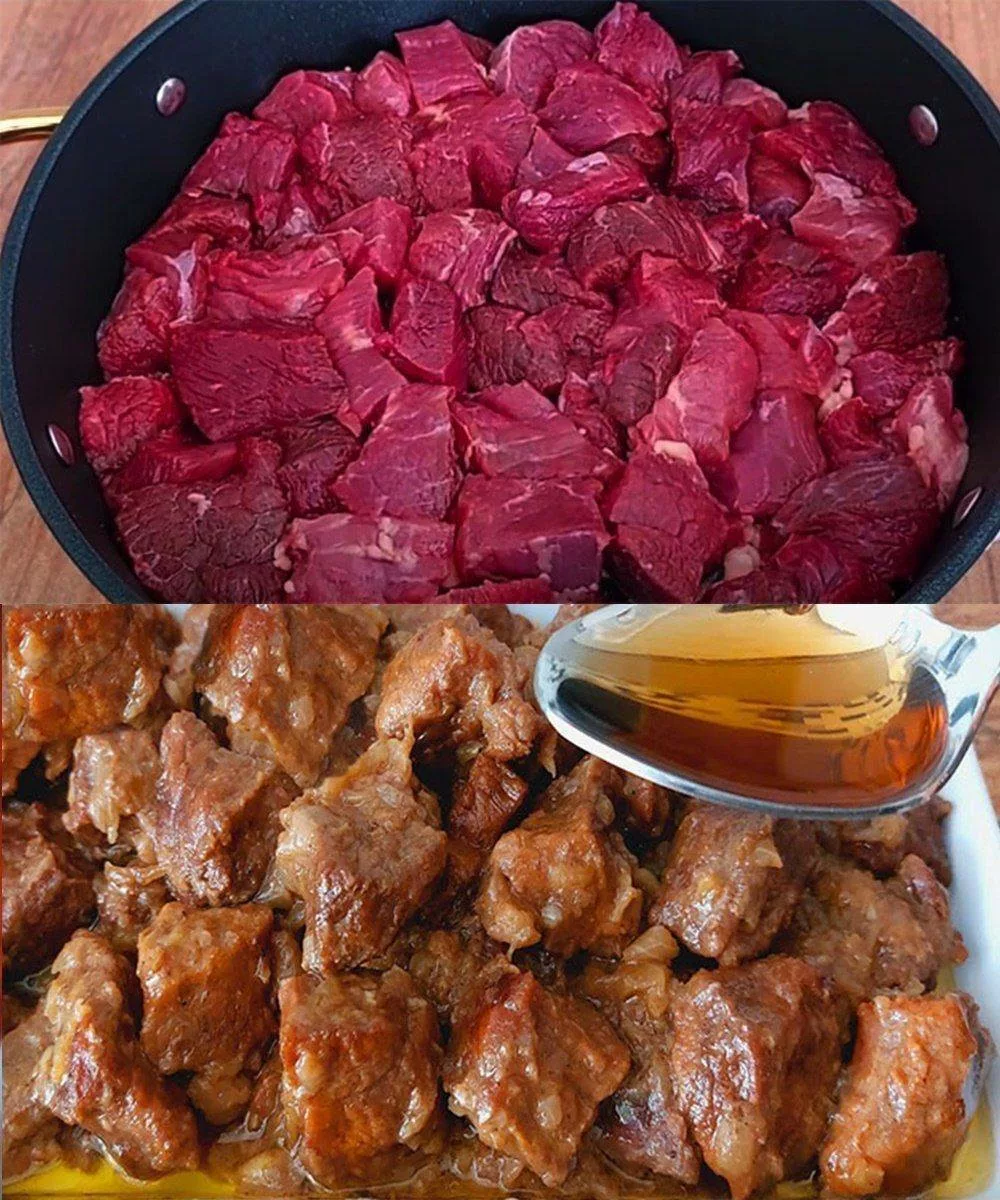 Cea mai fragila carne se face acum ca în Turcia. Dacă adaugi o lingură ...