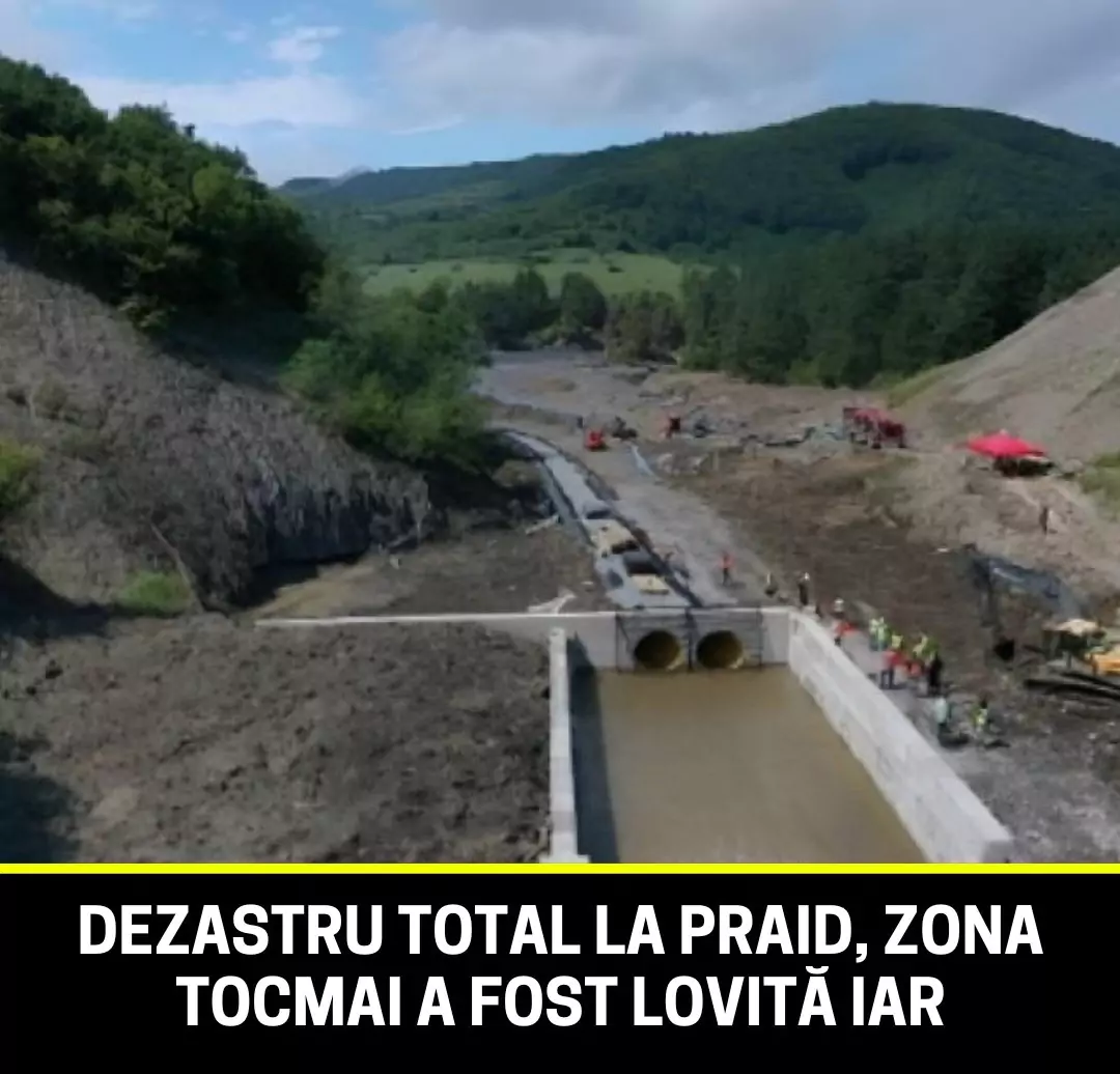 Din păcate, salina și zona Praid au fost lovite de un nou dezastru ...
